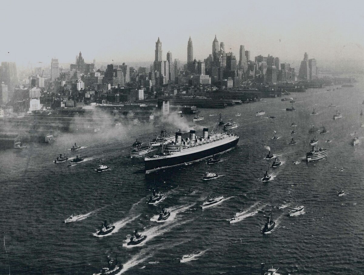 Ship History | The Queen Mary